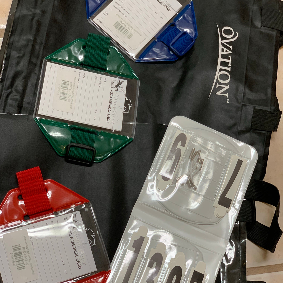 Event Pinnies & Medical Armbands – Bridles and Britches