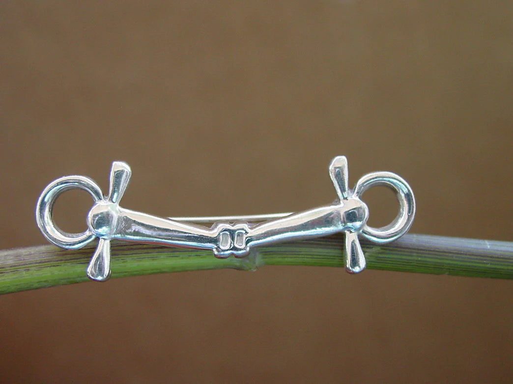 SNAFFLE BIT STOCK PIN – Bridles and Britches